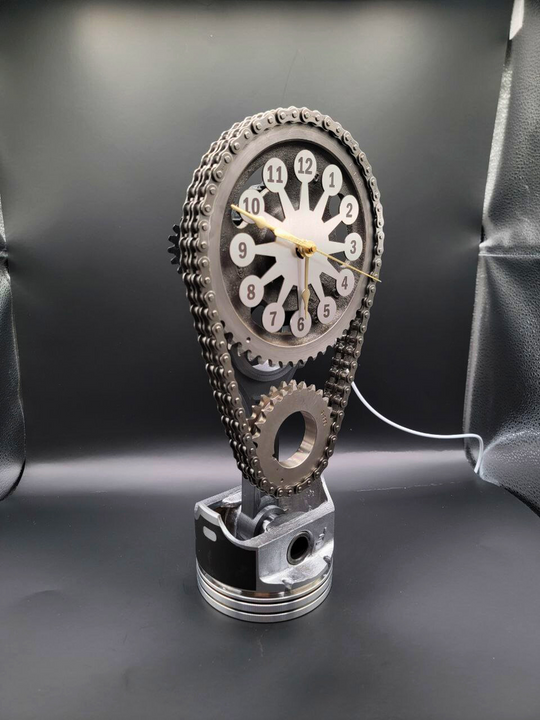 Chevy 454 Big Block Timing Chain Clock – Chevy Hot Rod Automotive Decor ...