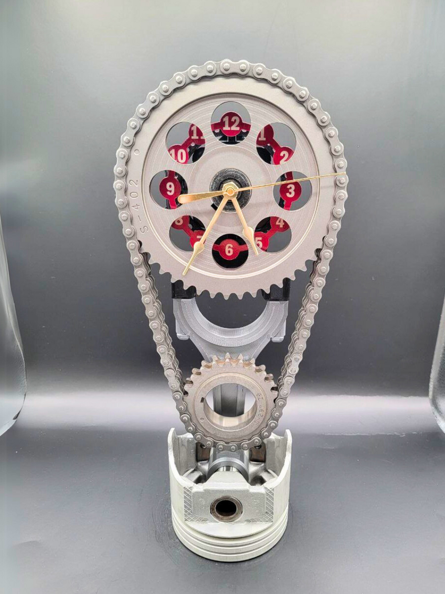 Dodge Mopar Rotating Gear Timing Chain Clock – Challenger Art, Charger ...