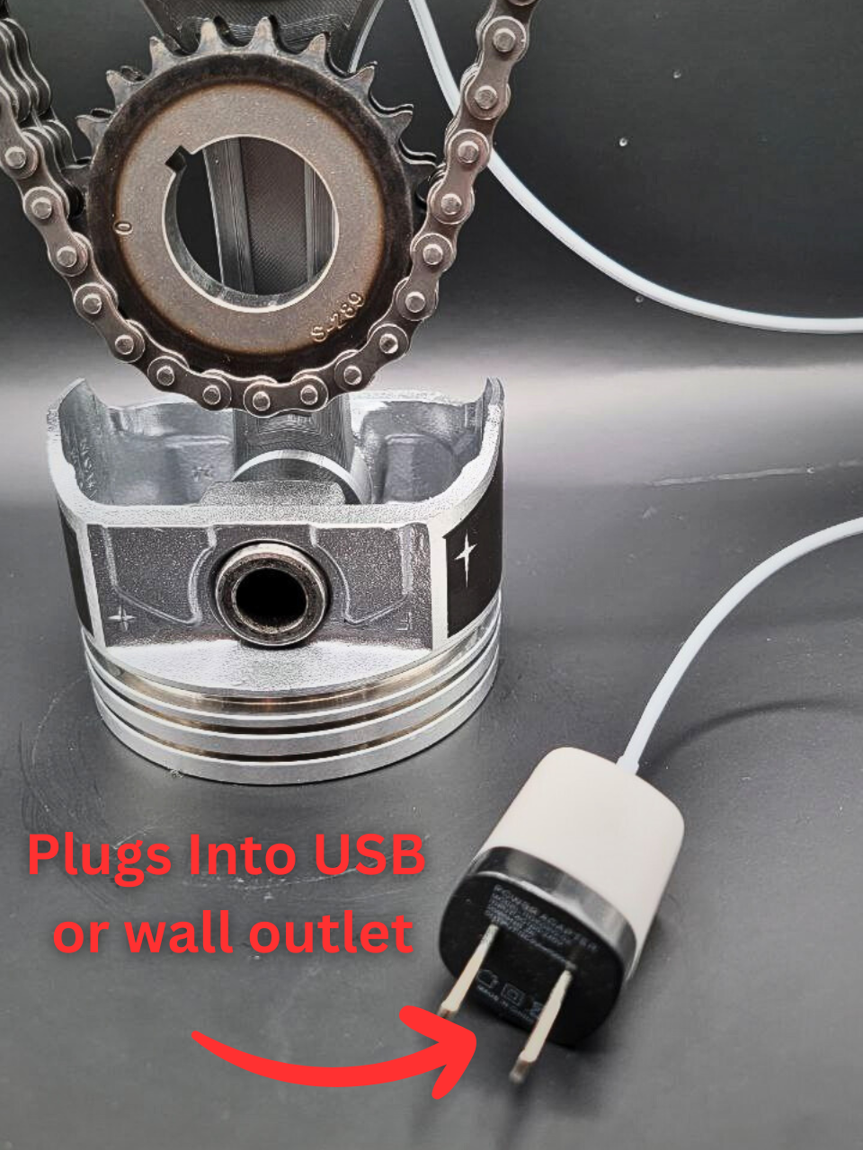 Chevy Small Block Timing Chain Clock – Corvette, Camaro, Nova Art ...