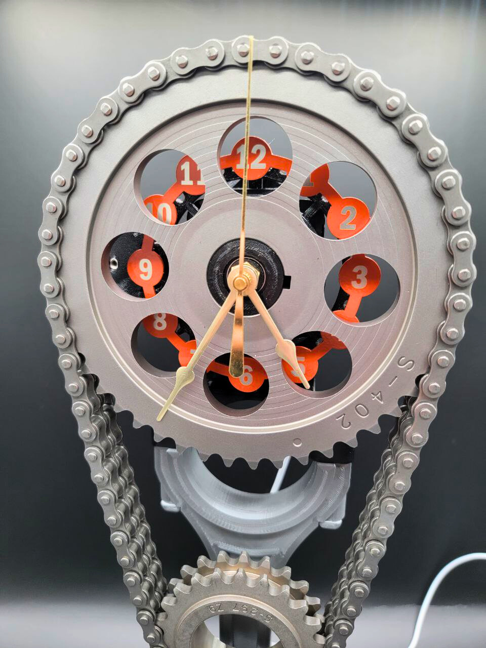 Dodge Mopar Rotating Gear Timing Chain Clock – Challenger Art, Charger ...