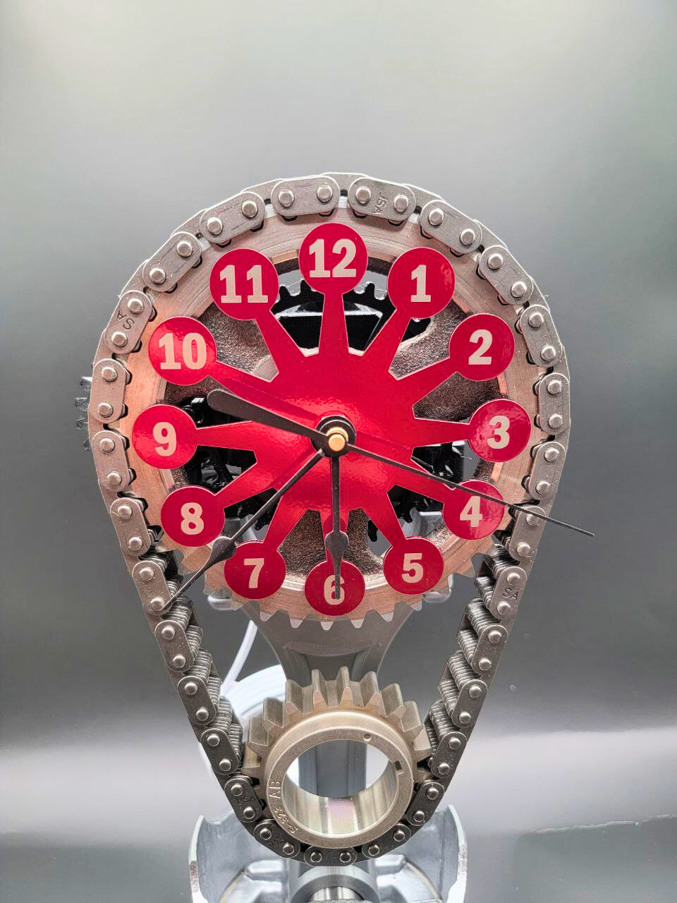 V8 Buick Timing Chain Clock – Buick Nailhead Hot Rod Automotive Decor ...