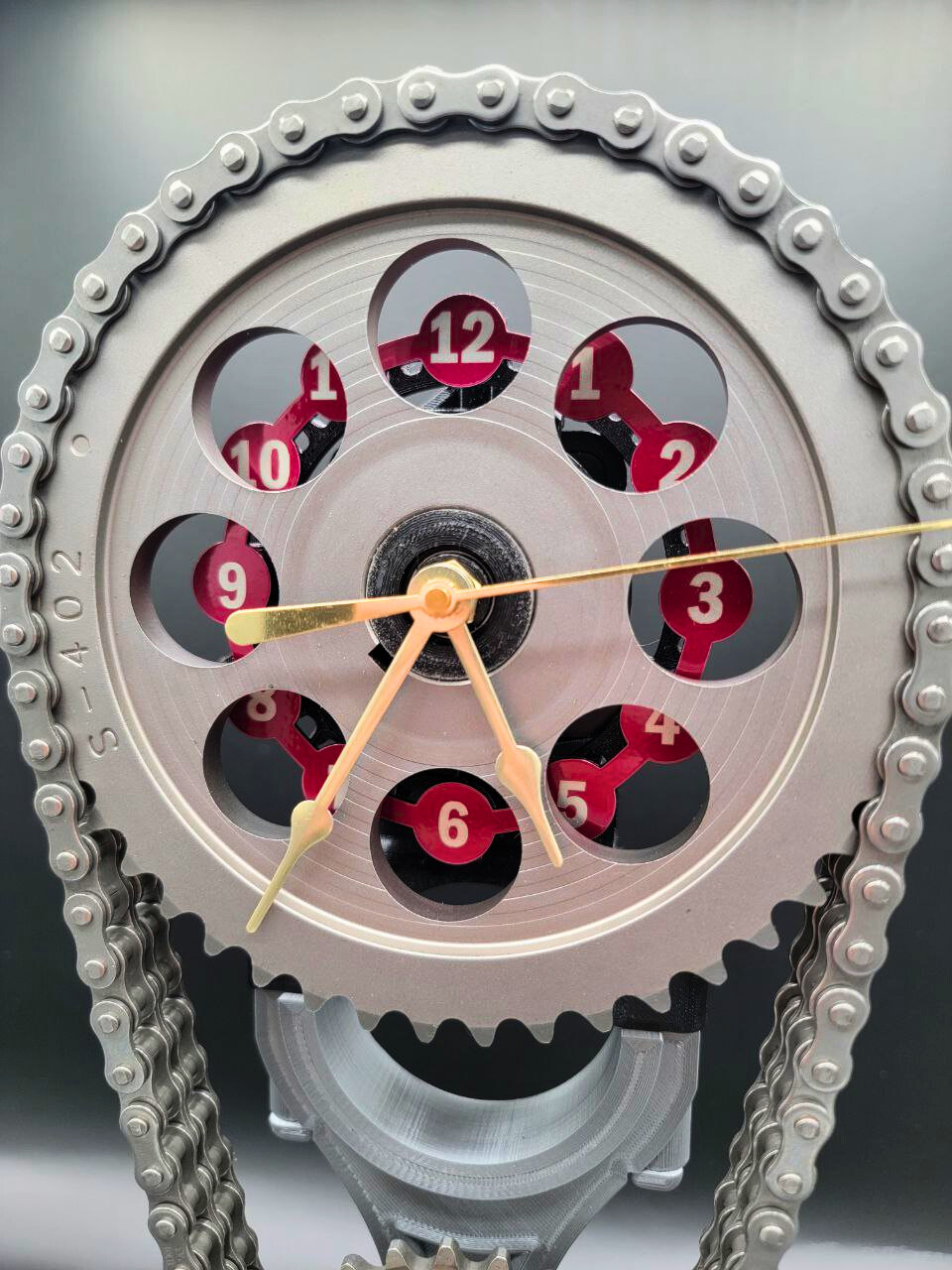 Dodge Mopar Rotating Gear Timing Chain Clock – Challenger Art, Charger ...