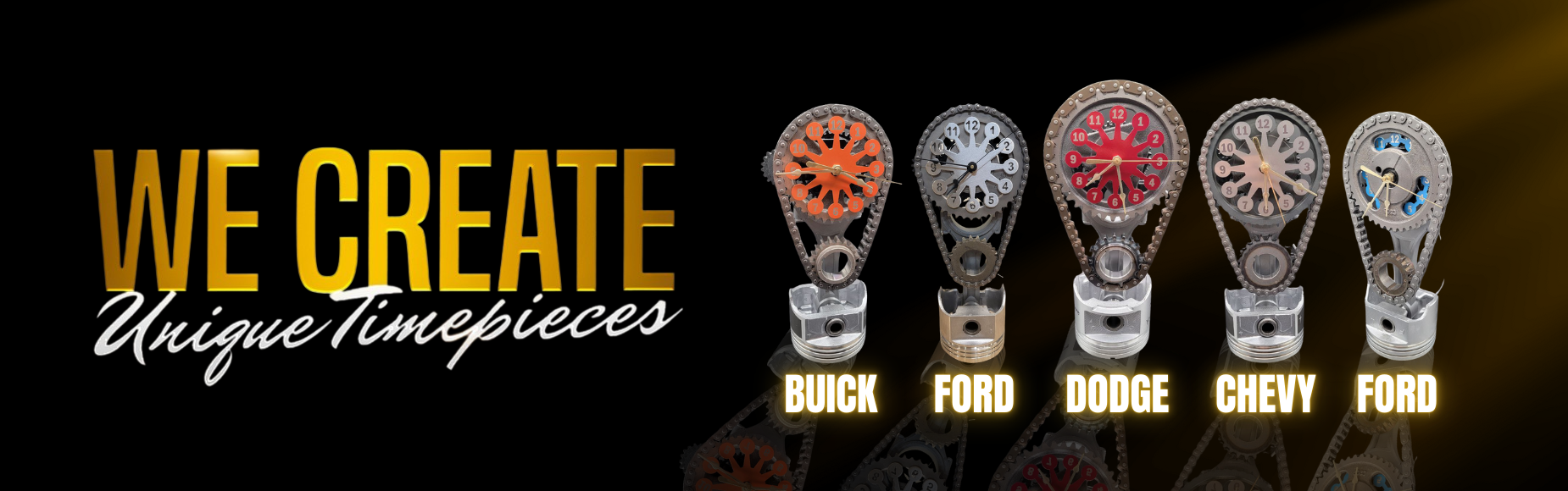 Handmade Clocks and Automotive Art for Car Enthusiasts | Custom Gifts – Clock9nine