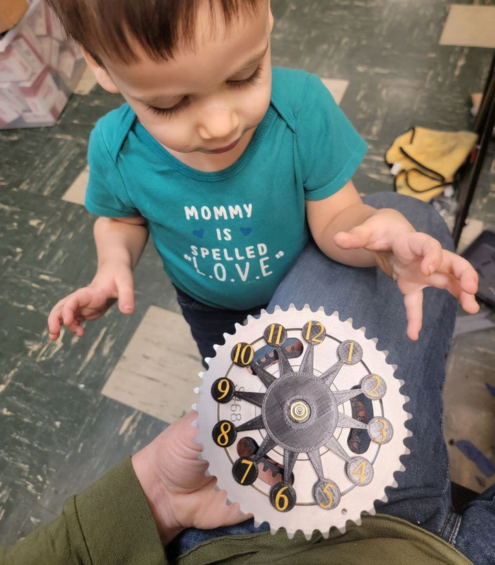 Timing Chain Rotating Gear Clocks – Clock9nine