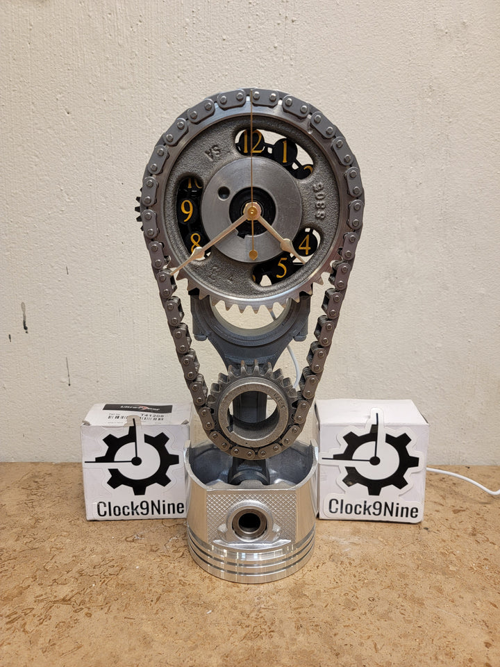Timing Chain Rotating Gear Clocks – Clock9nine
