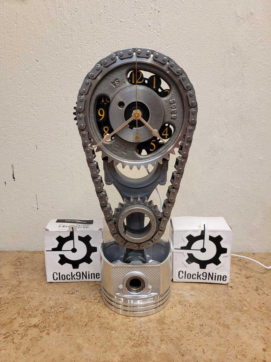 Timing Chain Rotating Gear Clocks – Clock9nine