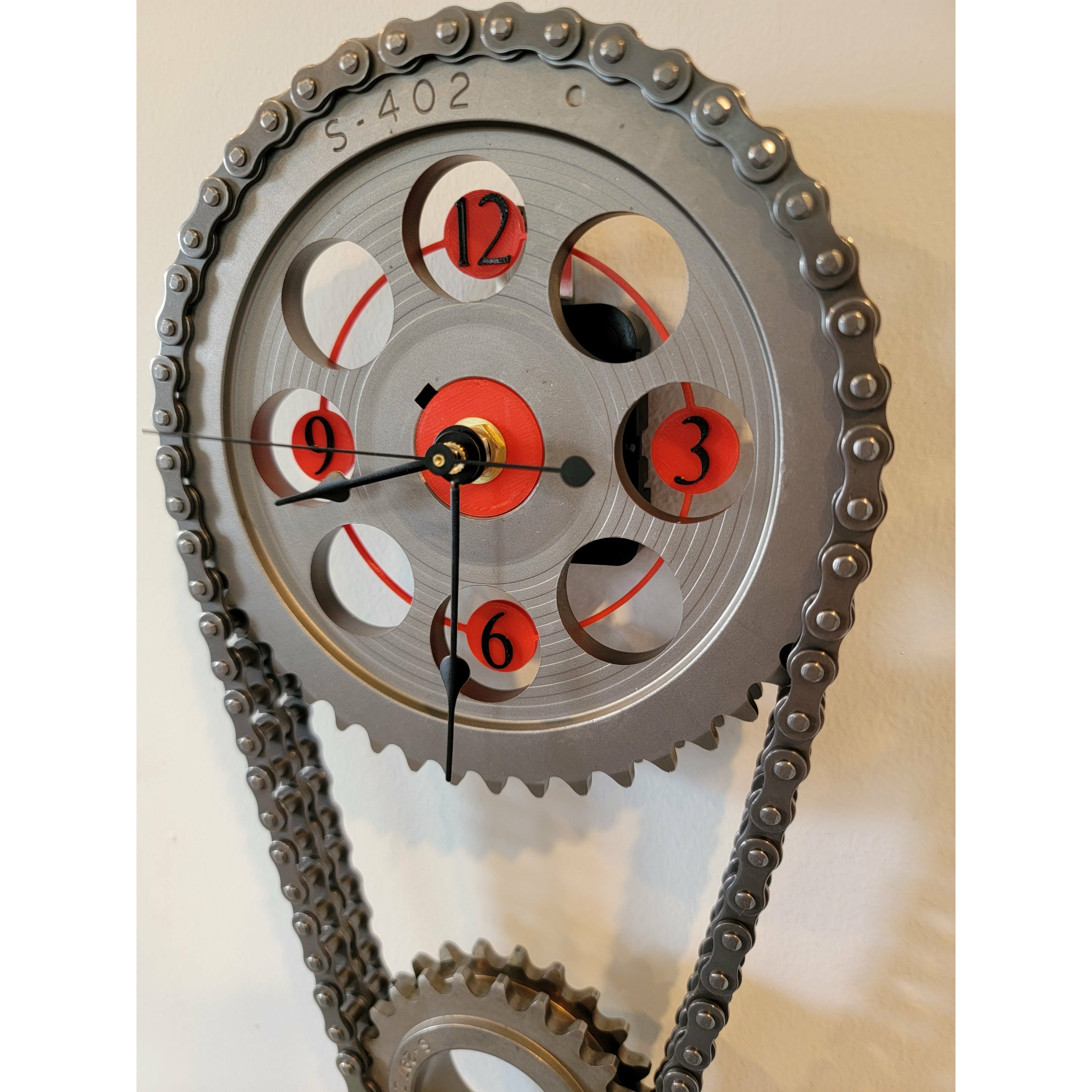 Dodge Mopar Small Block Gear Wall Clock Challenger Art, Dart, Charger ...