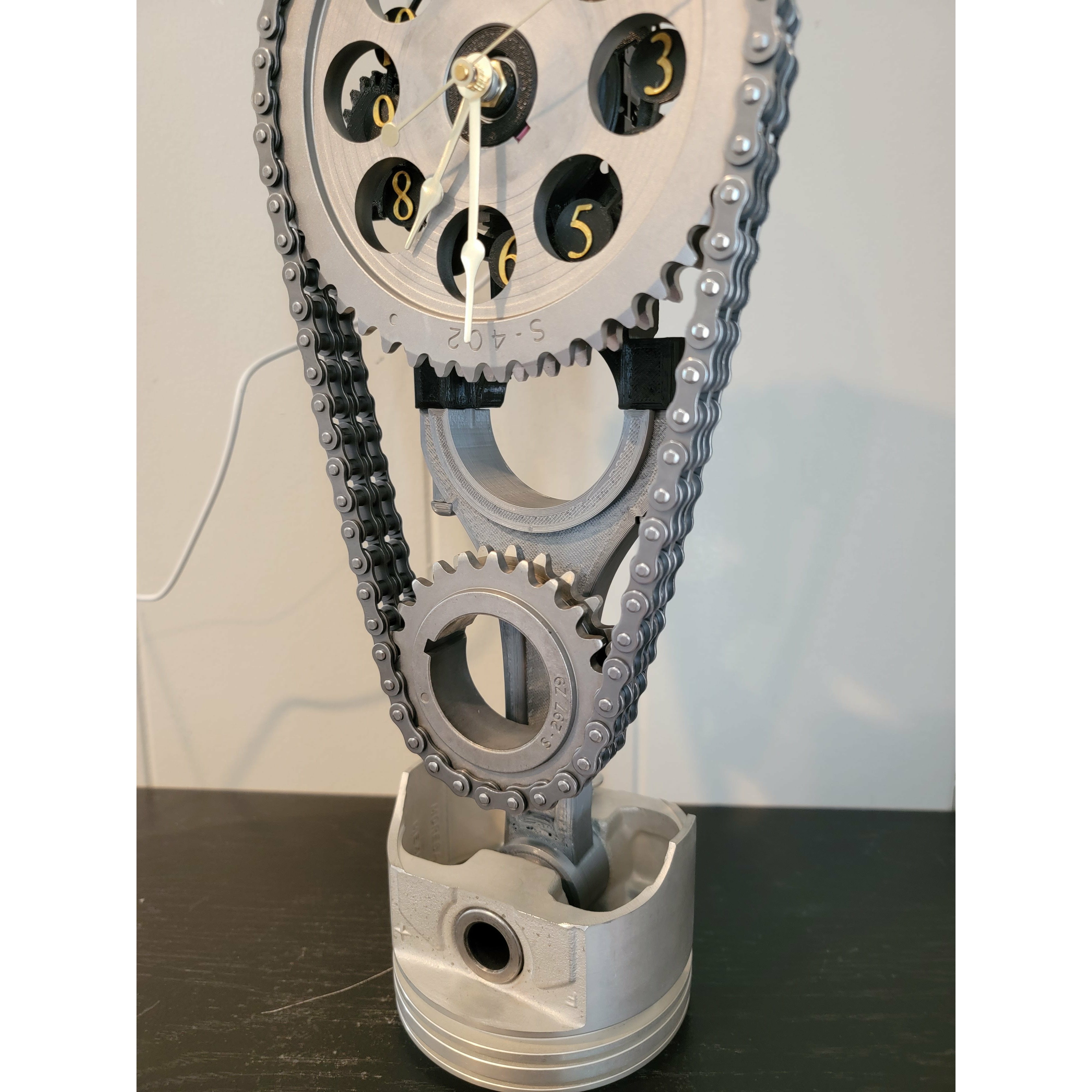 Dodge Mopar Rotating Gear Timing Chain Clock – Challenger Art, Charger ...