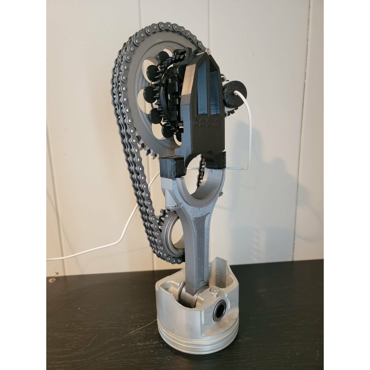 Dodge Mopar Rotating Gear Timing Chain Clock – Challenger Art, Charger ...