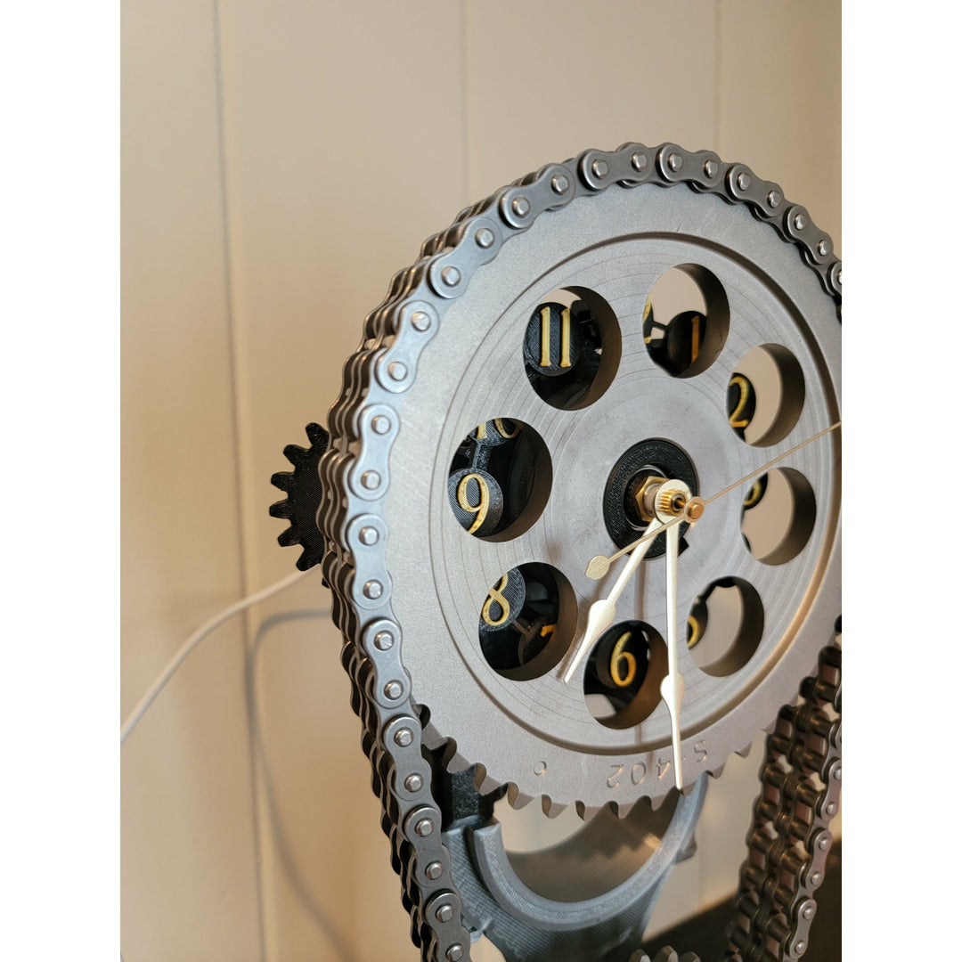 Dodge Mopar Rotating Gear Timing Chain Clock – Challenger Art, Charger ...