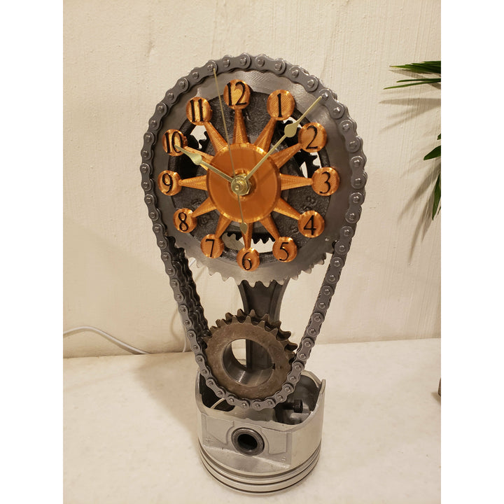 Timing Chain Rotating Gear Clocks – Clock9nine